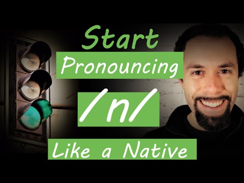 How to Say N (nice) in American English Pronunciation Tutorial Video