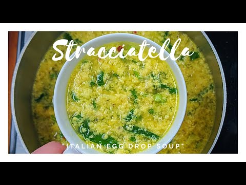 Stracciatella "Italian Egg Drop Soup"
