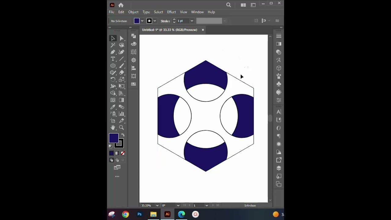 adobe illustrator tutorial 02 #adobeillustrator #logo #tutorial2024 #shorts