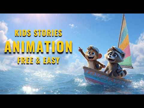 How To Make Kids 3D Animated Stories For FREE | Fast & Easy