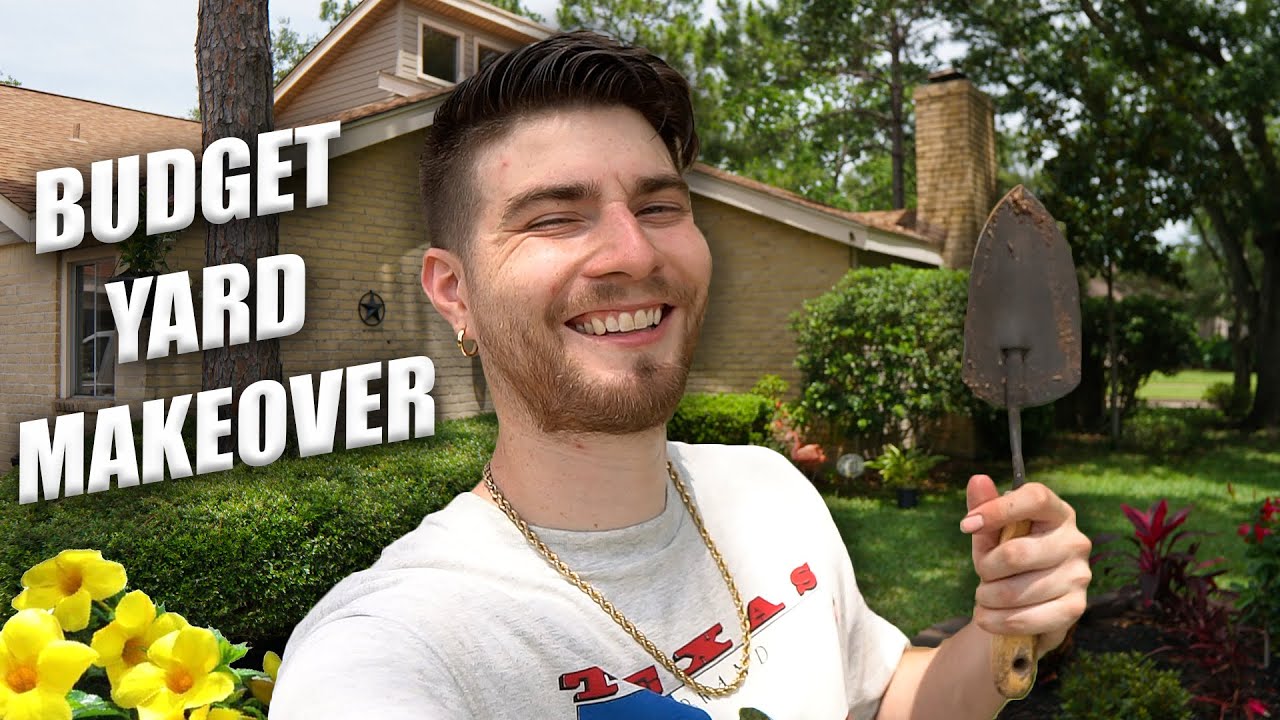 Budget Front Yard Makeover! DIY Landscape Transformation! Part 2