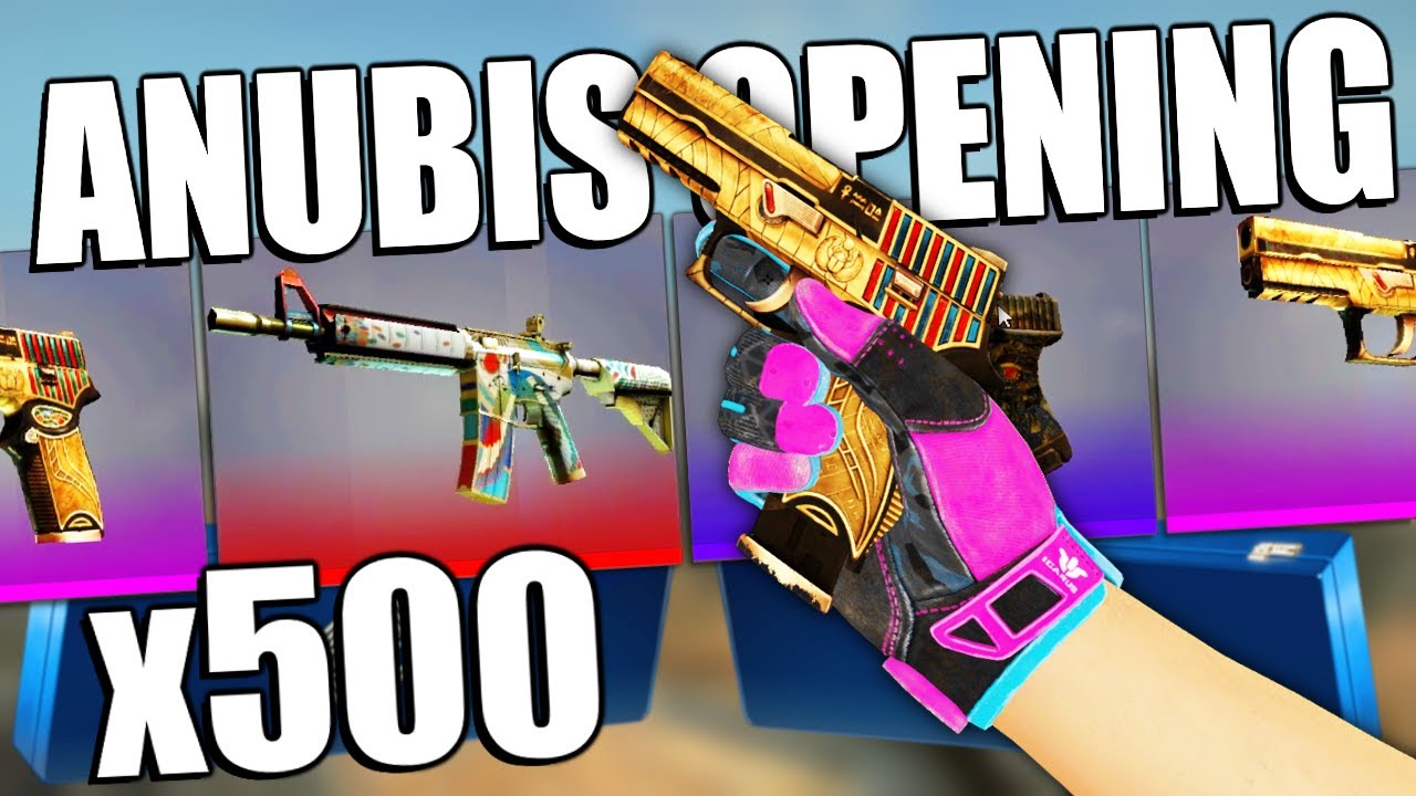 I OPENED 500 ANUBIS CASES