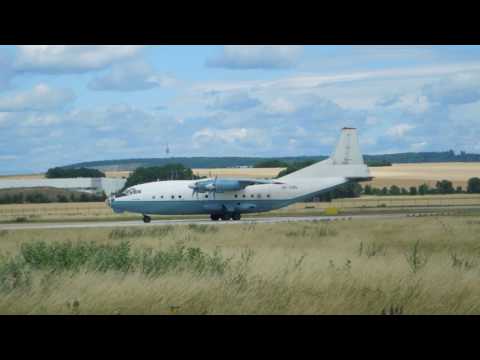 Cavok Air AN-12 departure from Brno /30.6.2017/