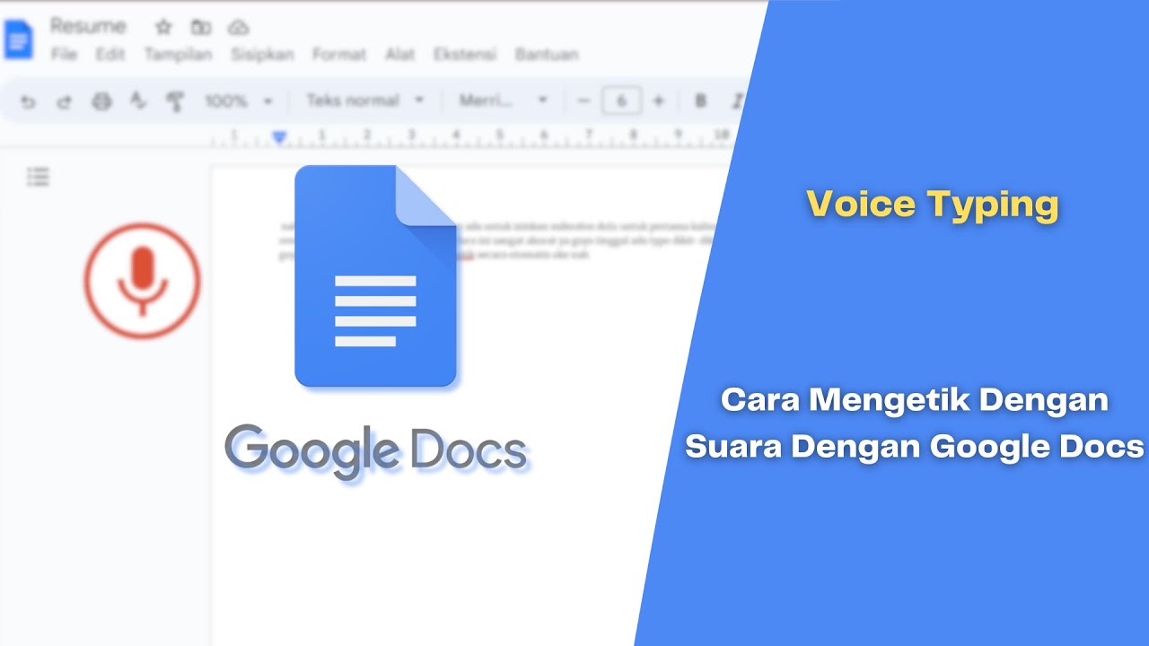 Cara Mengetik Dengan Suara di Laptop Dengan Google Docs - Voice Typing Tutorial