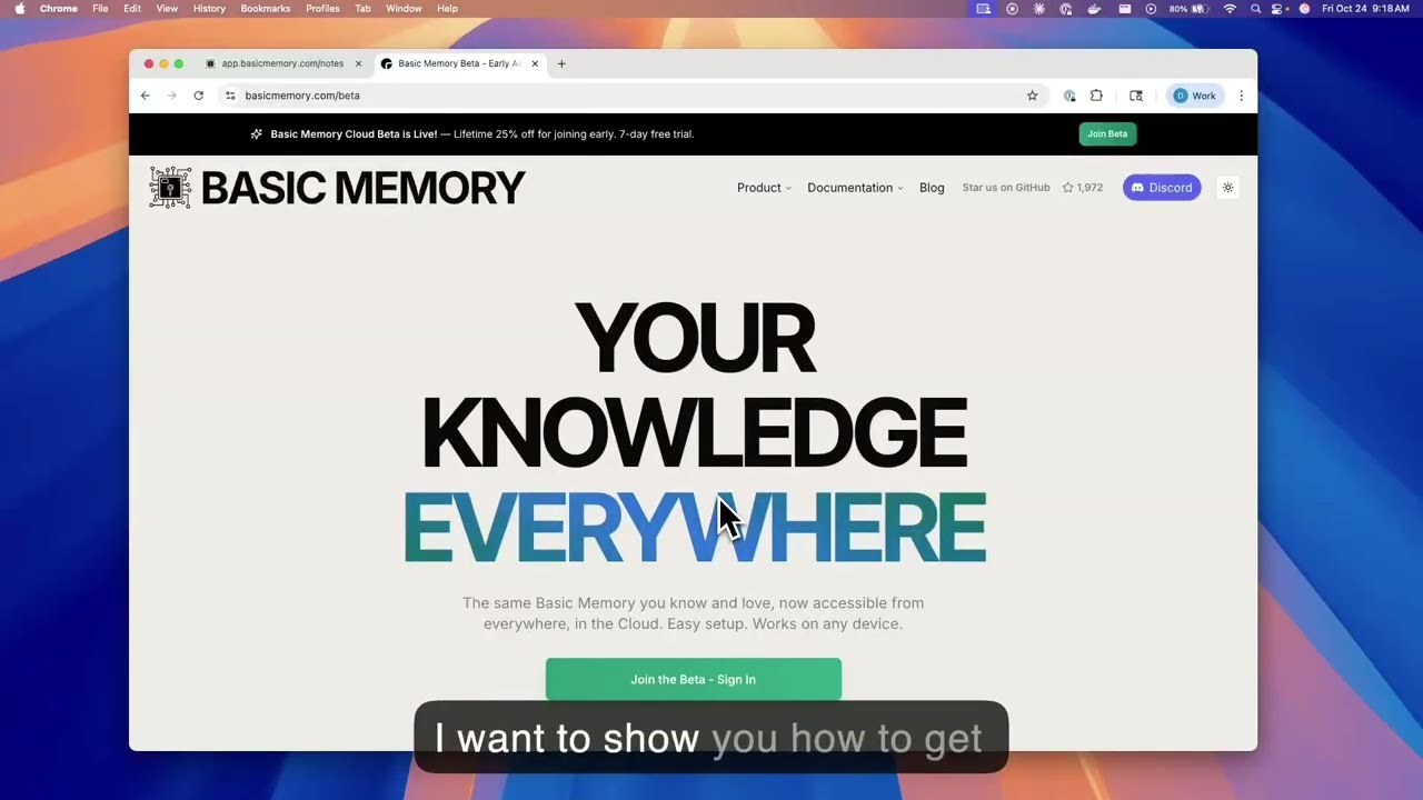 Basic Memory Cloud with ChatGPT