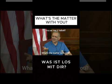 WAS IST LOS MIT DIR? #englishforbeginners #englishbymovies WHAT'S THE MATTER WITH YOU?