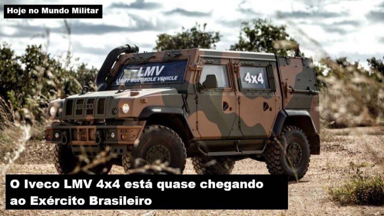 The Iveco LMV 4x4 is almost arriving at the Brazilian Army