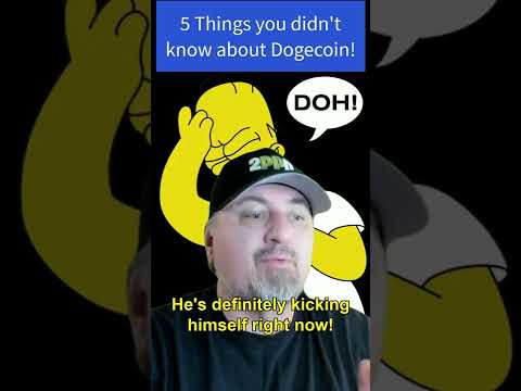 5 Things you DIDN'T know about Dogecoin 😲 #dogecoin