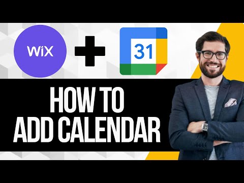 How to Add Google Calendar on Wix