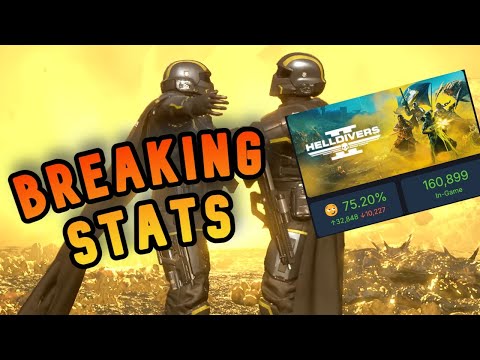 HELLDIVERS 2 BREAKS Stats on Steam!