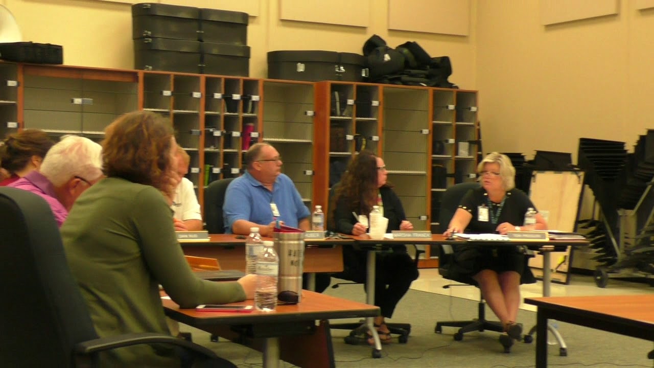 Regular Board Meeting: September 2018