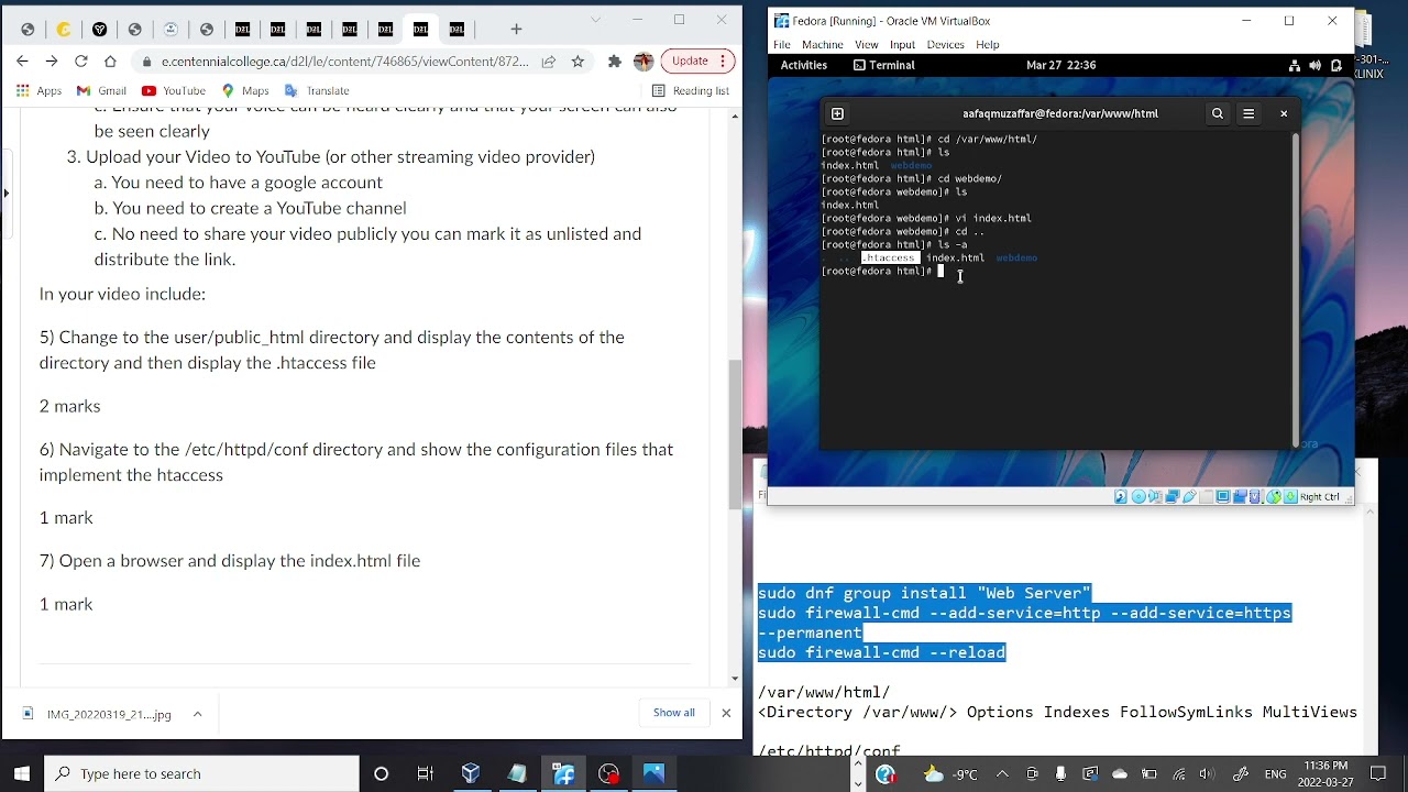 Assignment3 Linux Unix