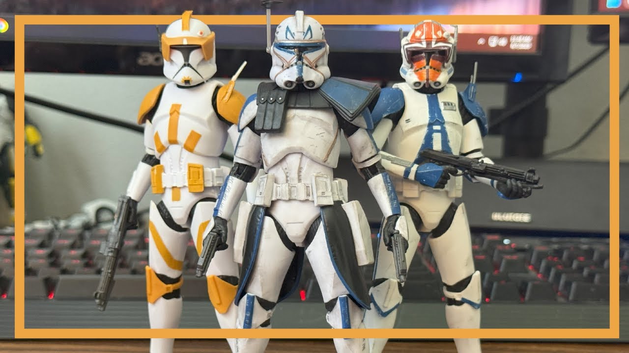 Making My Own Custom Star Wars Clone Troopers - Star Wars The Black Series Customs