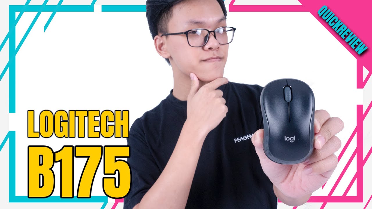 Chuột Logitech B175 Optical Wireless Black | HACOM