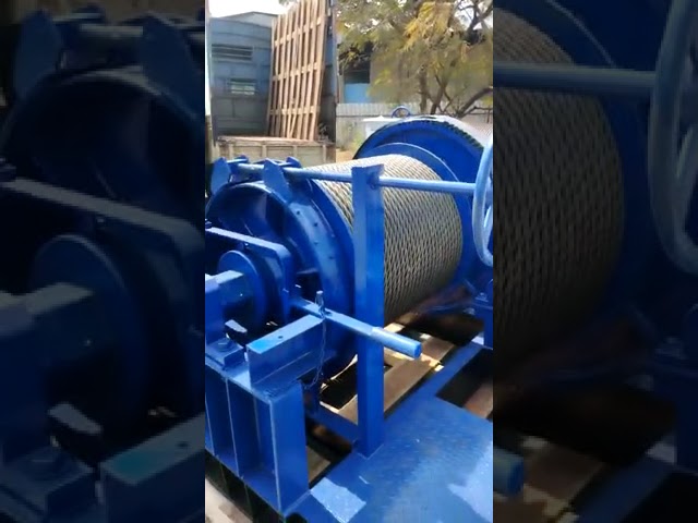 Electric winch machine - Build-tech Engineering Winch Machine ...
