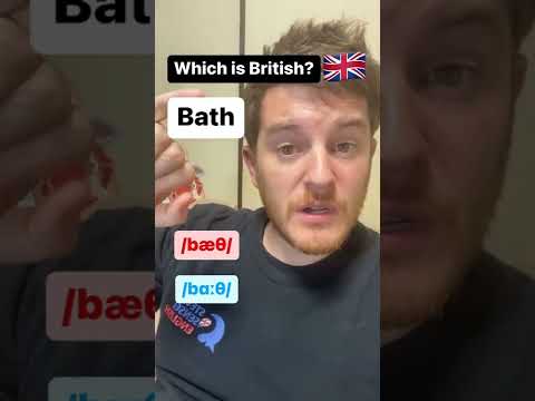 How to Pronounce BATH in British English