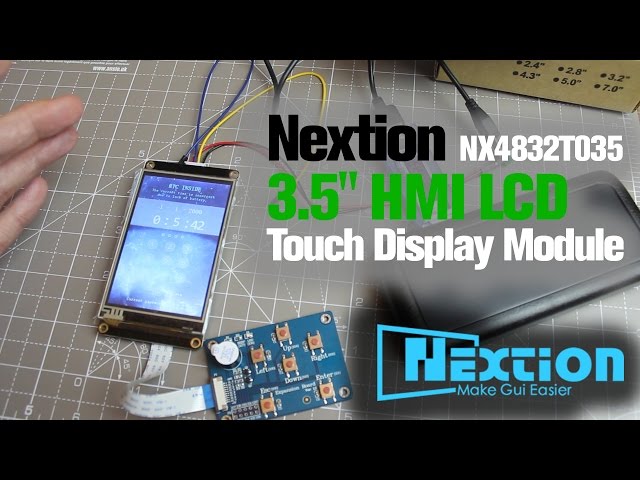 IOT DISPLAY - Nextion 4.3 inch Enhanced NX4827K043 HMI Touch Display ...