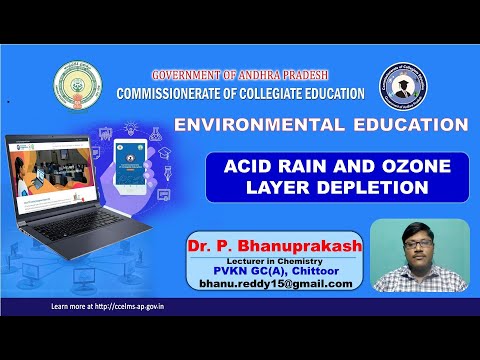 ACID RAIN AND OZONE LAYER DEPLETION