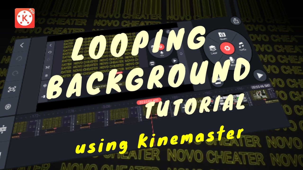 LOOPING BACKGROUND TUTORIAL | USING KINEMASTER ON MOBILE | EASY TUTORIAL | PLEASE SUBSCRIBE