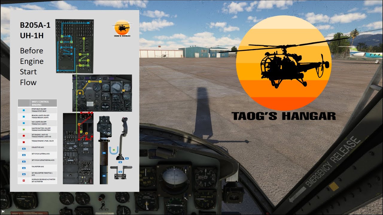 Taog's Hangar Huey Startup Flow - Videos & Streams - Microsoft Flight ...
