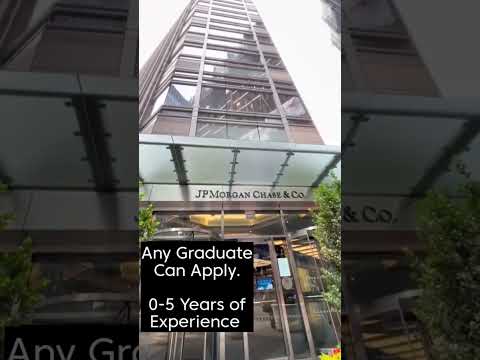 JP MORGAN IS HIRING 😍