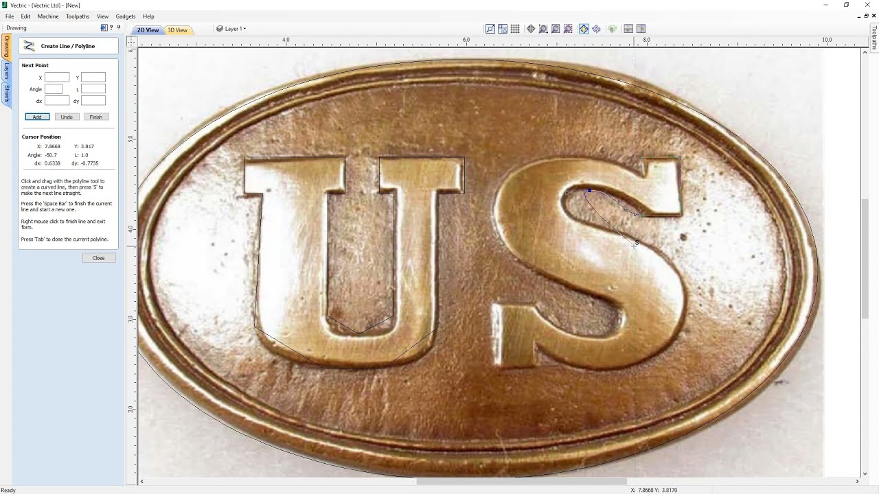 US Buckle | Vectric V11 Tutorials