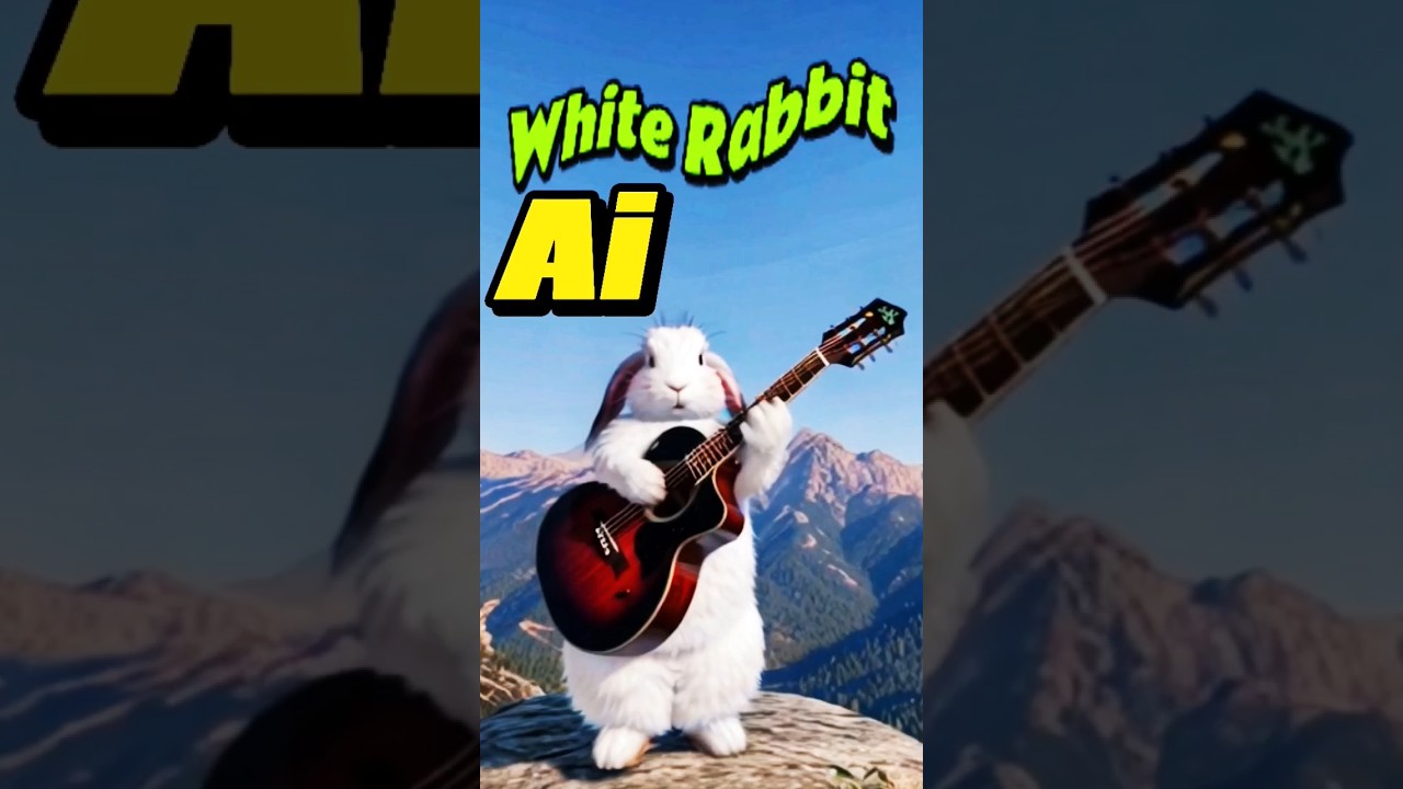 Have you seen the White Rabbit??? #cute #rabbit #rabits #funnyrabbitvideos #artificialintelligence