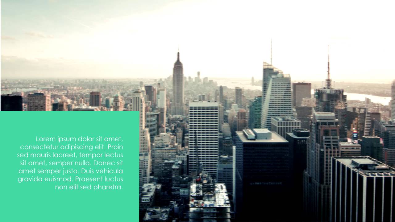 Cursa Keynote Template - Light Version - Preview
