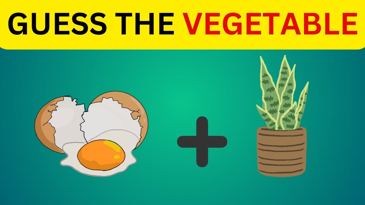Can You Guess The VEGETABLE by Emoji? | Emoji Quiz🌶️🥬