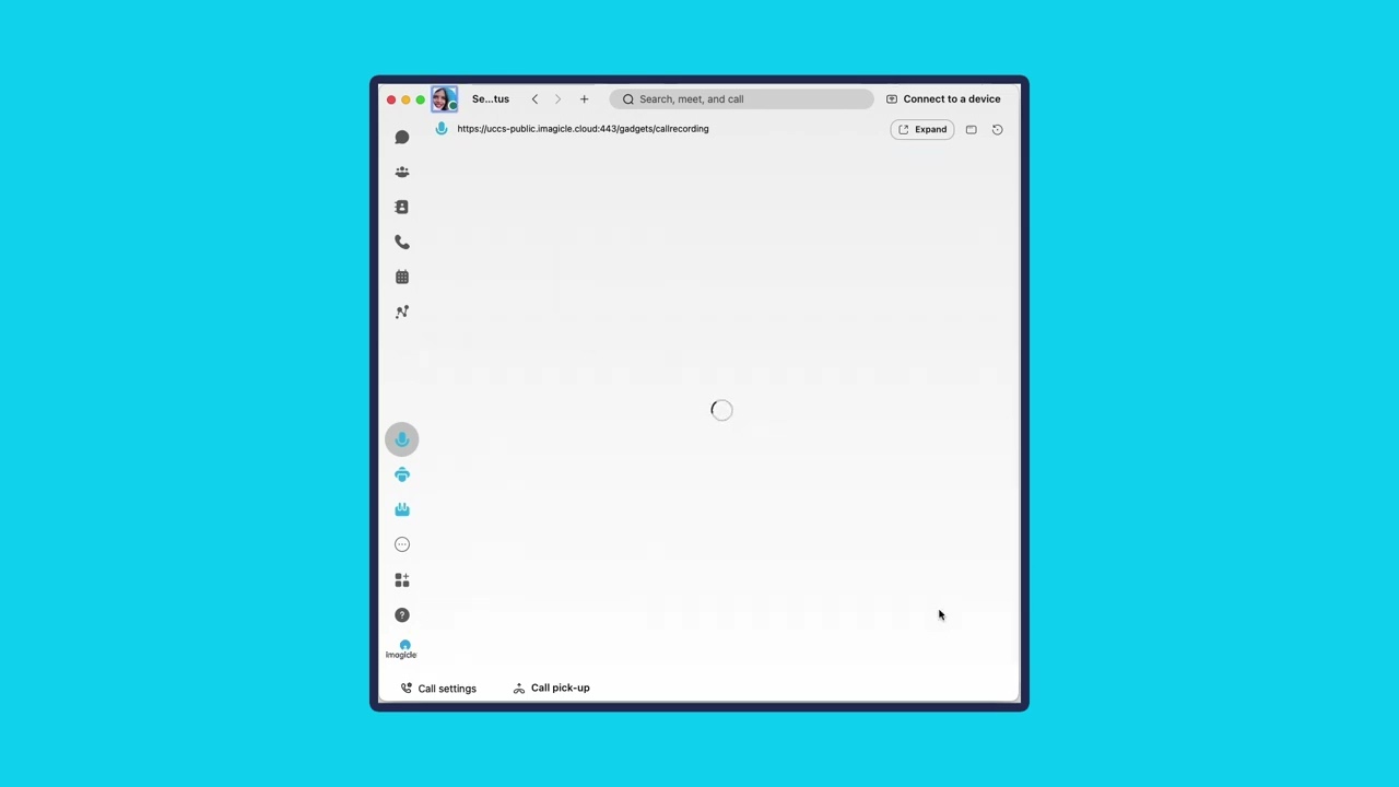 Imagicle Call Recording for Webex Calling