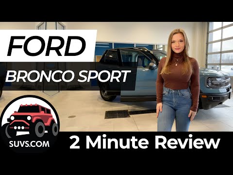 2021 Ford Bronco Sport Badlands Two-Minute Presentation Gives You the ...