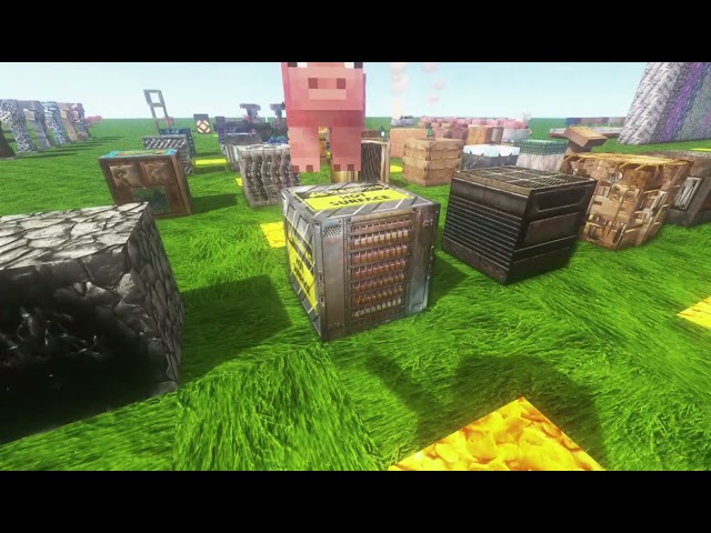 Blocks 3D effect REAL RT 256x 128x 64x [1.19] Minecraft Texture Pack