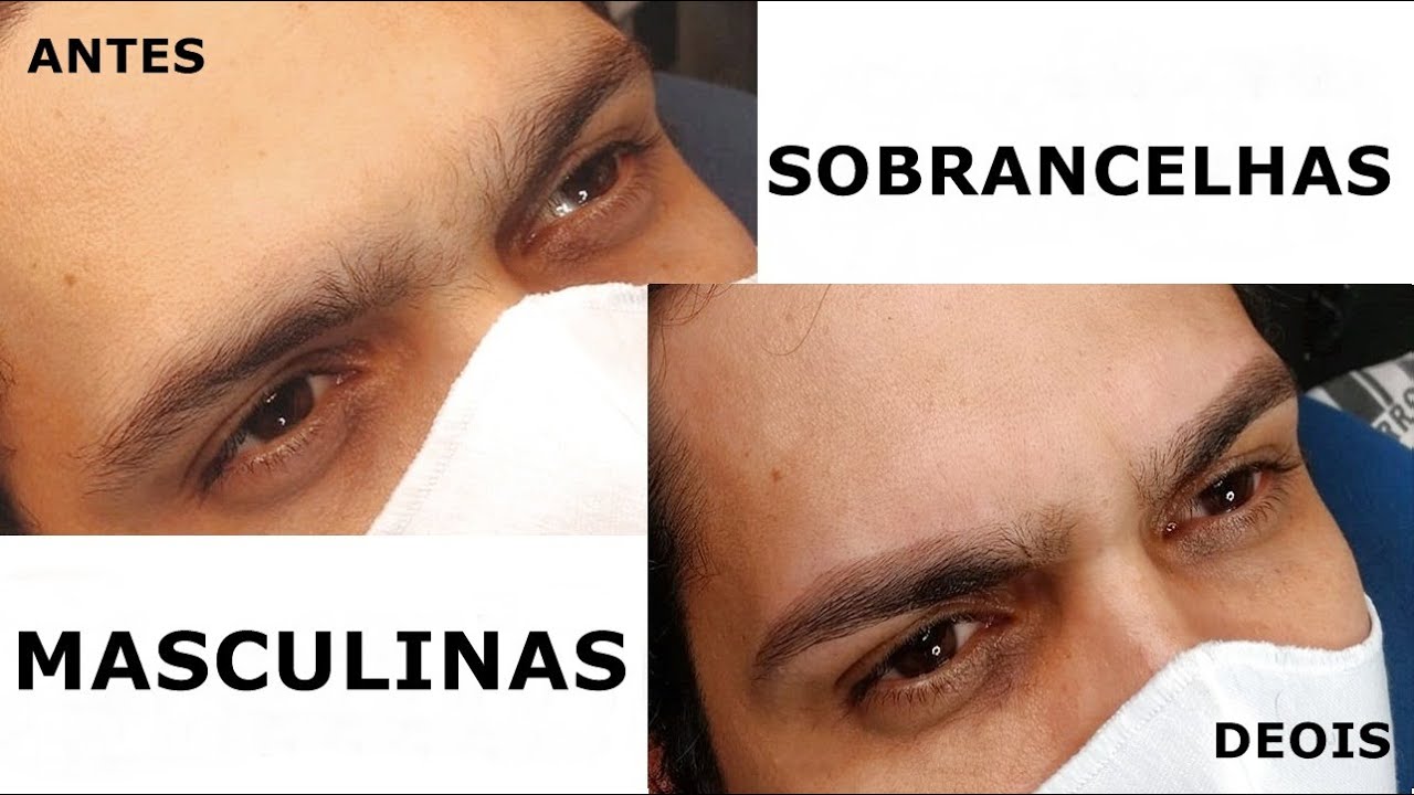 Como fazer Design para sobrancelha masculina