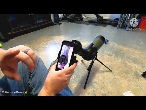 Gosky 20-60x60 Phone Mount And Spotting Scope Review