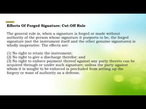 NIL: Forgery