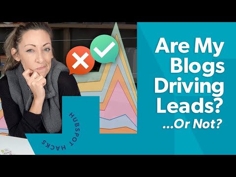 Learn how to see which blogs drive leads (or not) in HubSpot