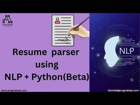 NLP Based Resume Parser Using BERT In Python