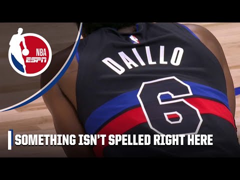 That’s not how you spell Diallo 👀 | NBA on ESPN