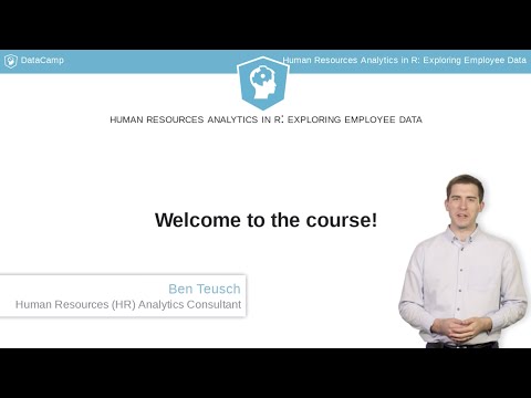 R Tutorial: Human Resources Analytics: Exploring Employee Data in R | Intro