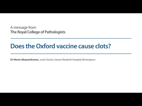 What is the risk of developing blood clots after the Astra-Zeneca vaccine?