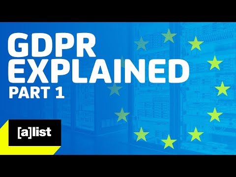 GDPR Explained: Part I