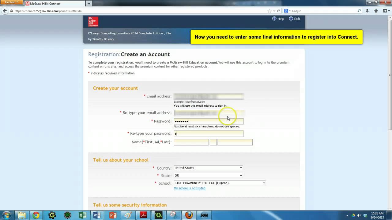 CS-120 Registering for Connect