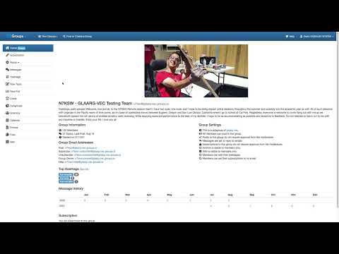 GLAARG Groups.io Basics Tutorial