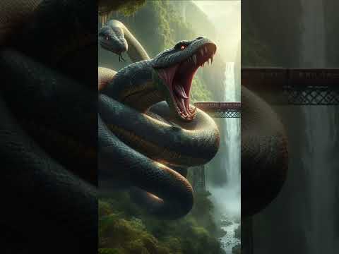 GIANT SNAKES IN AI-MAKEN FOREST