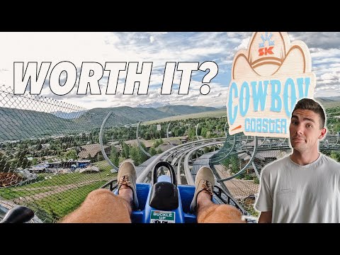 WYOMING’S WILDEST RIDE 🤠 | Cowboy Coaster at Snow King Mountain!