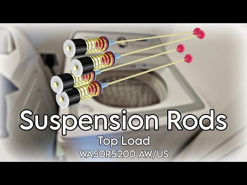 Samsung Washer Suspension Rods Replacement (WA50R5200 AW/US)