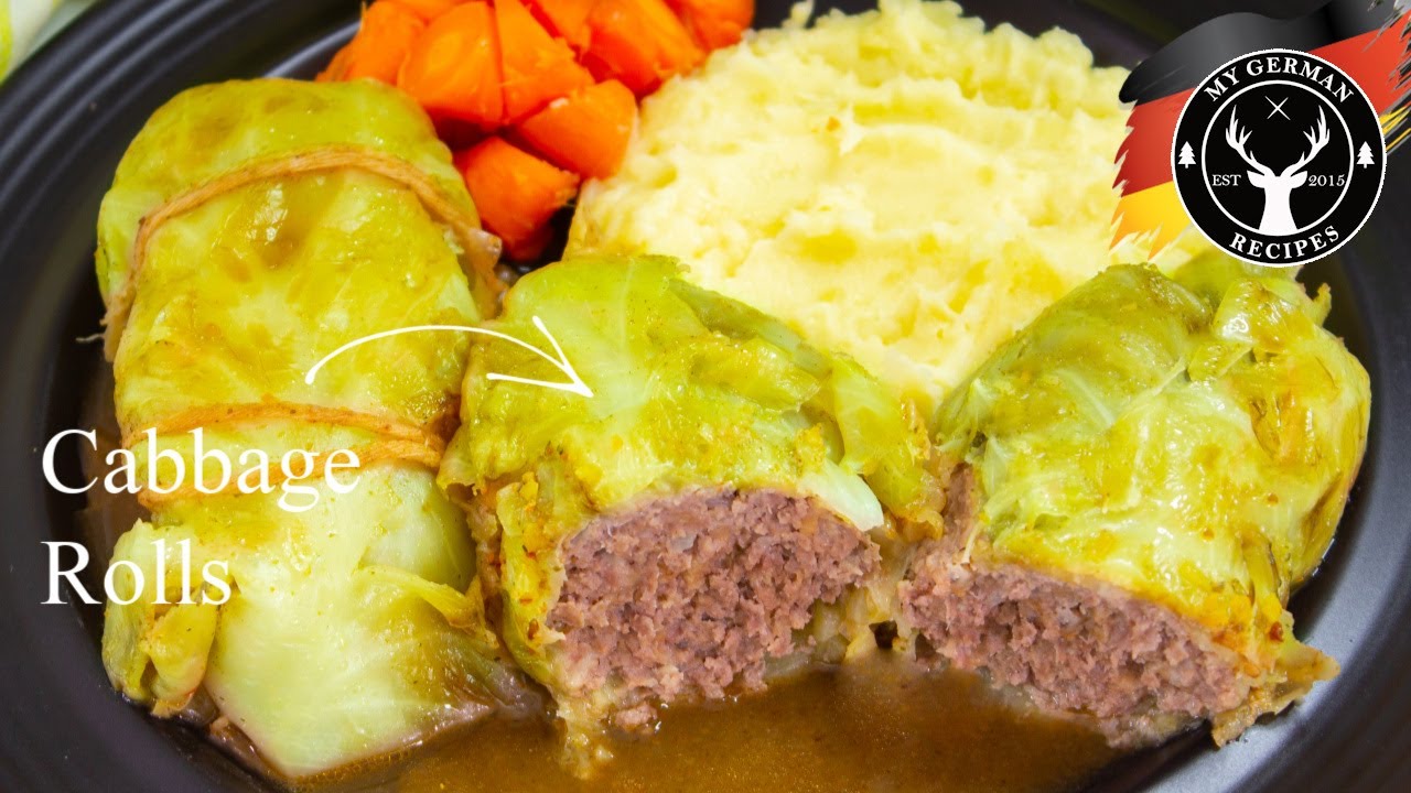 How to Make German Cabbage Rolls - Kohlrouladen ✪ MyGerman.Recipes