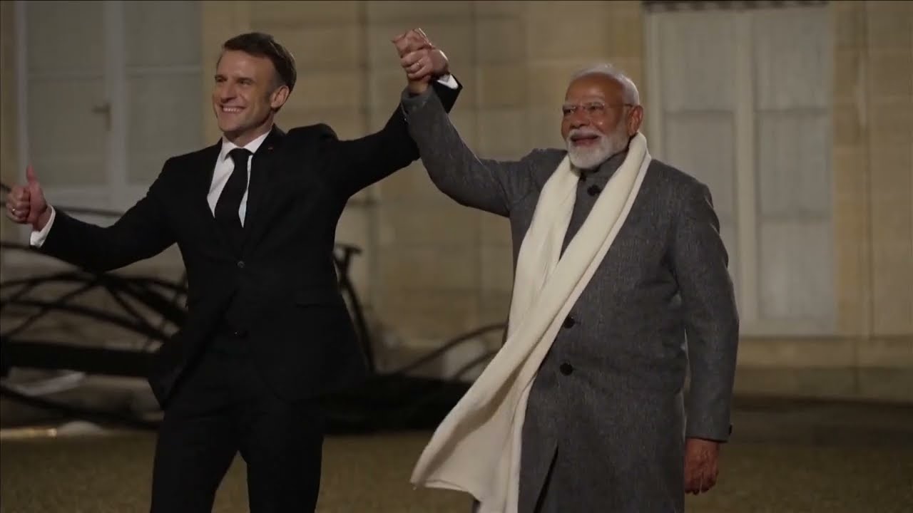 World leaders, CEOs arrive for dinner hosted by France's Macron as AI summit opens in Paris