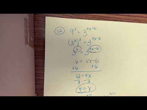 U1T3P2 solving exponentials HW help
