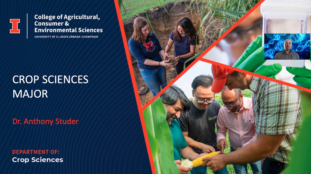 Intro to the Crop Sciences Major with Dr. Tony Studer